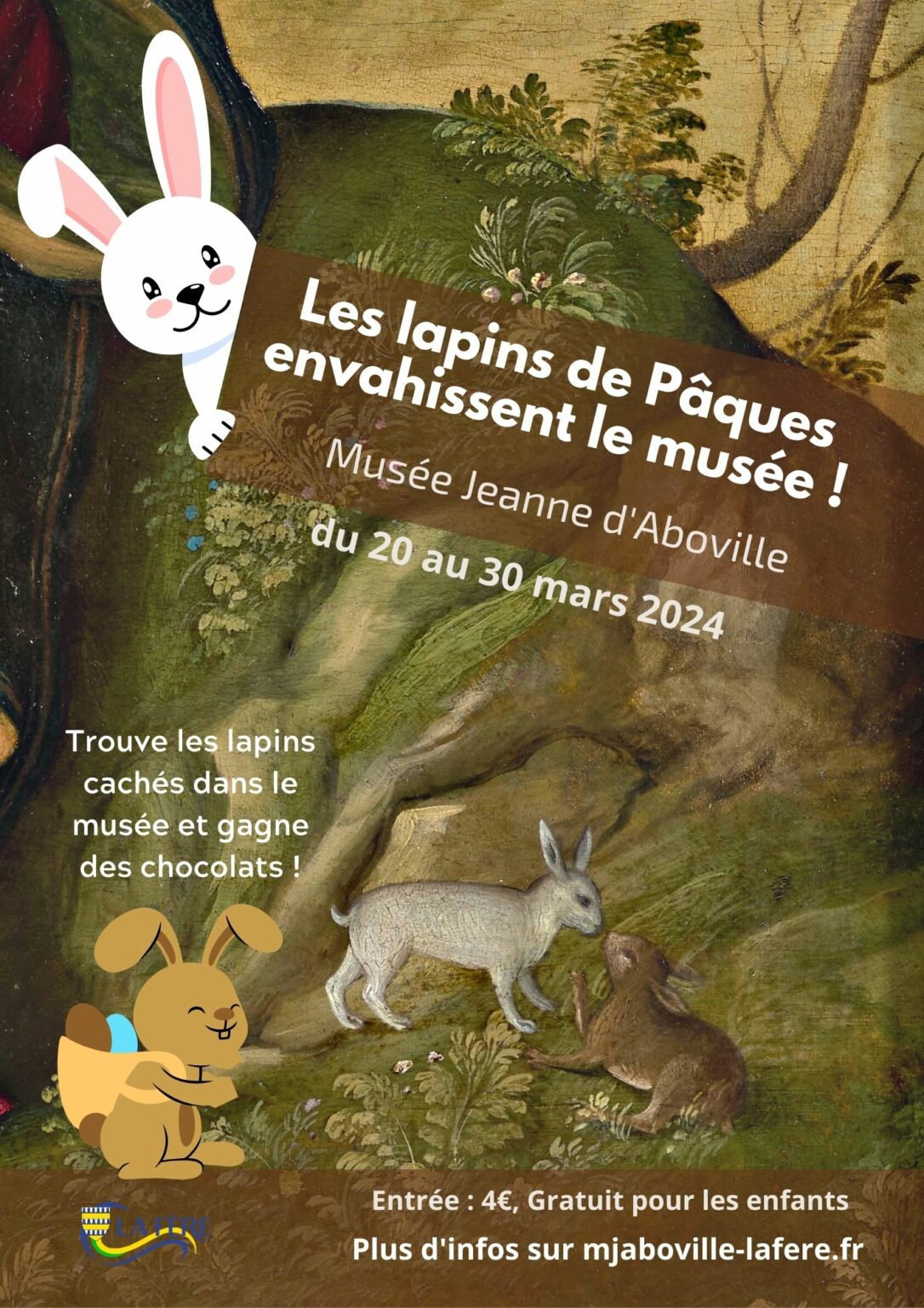 Les lapins de Pâques reviennent envahir le musée ! - Musée Jeanne d ...